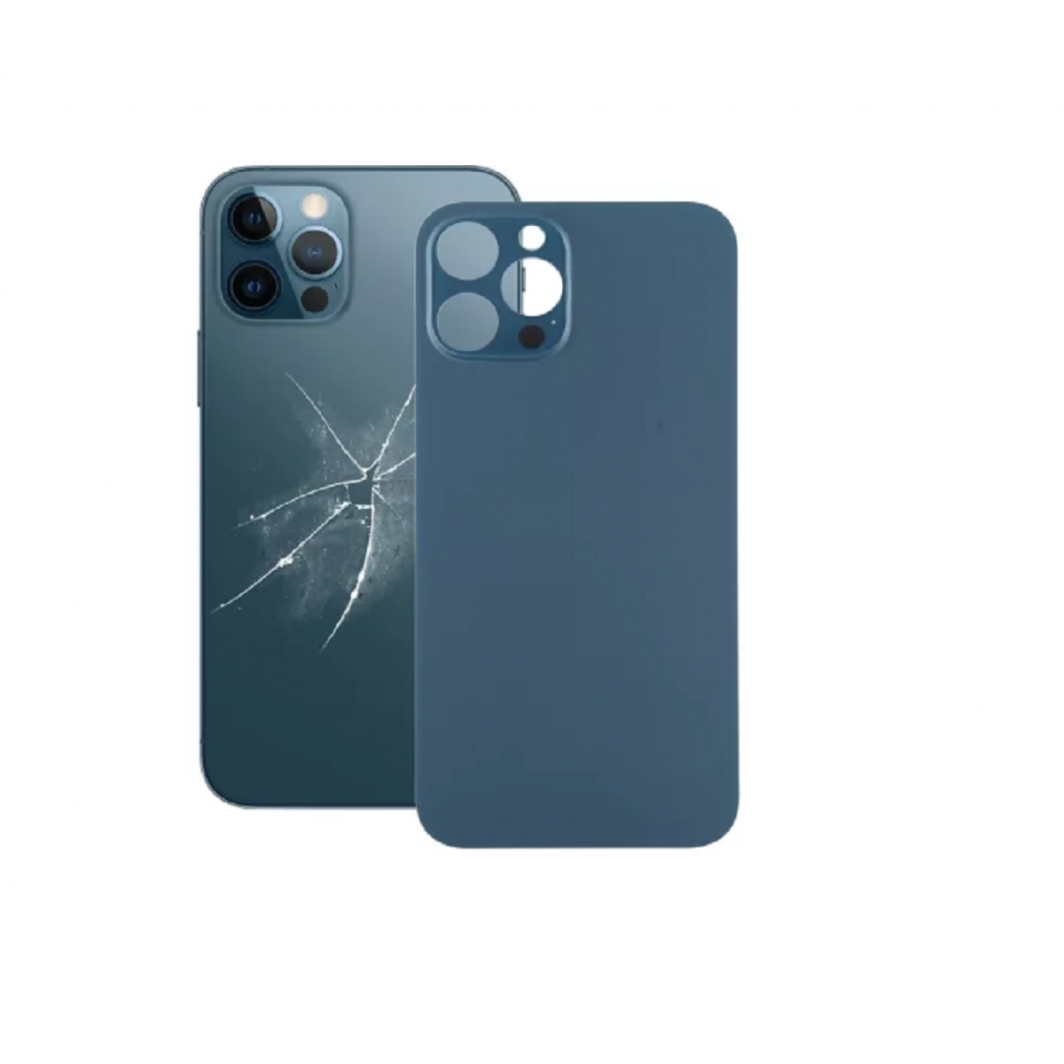 iLead Phone Accessories Back Glass Compatible with iPhone 12 Pro Max ...